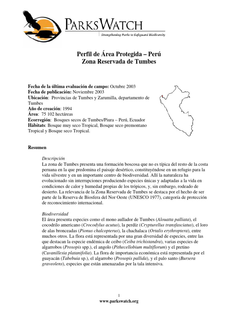 Turz Spa | PDF | Los bosques | Perú