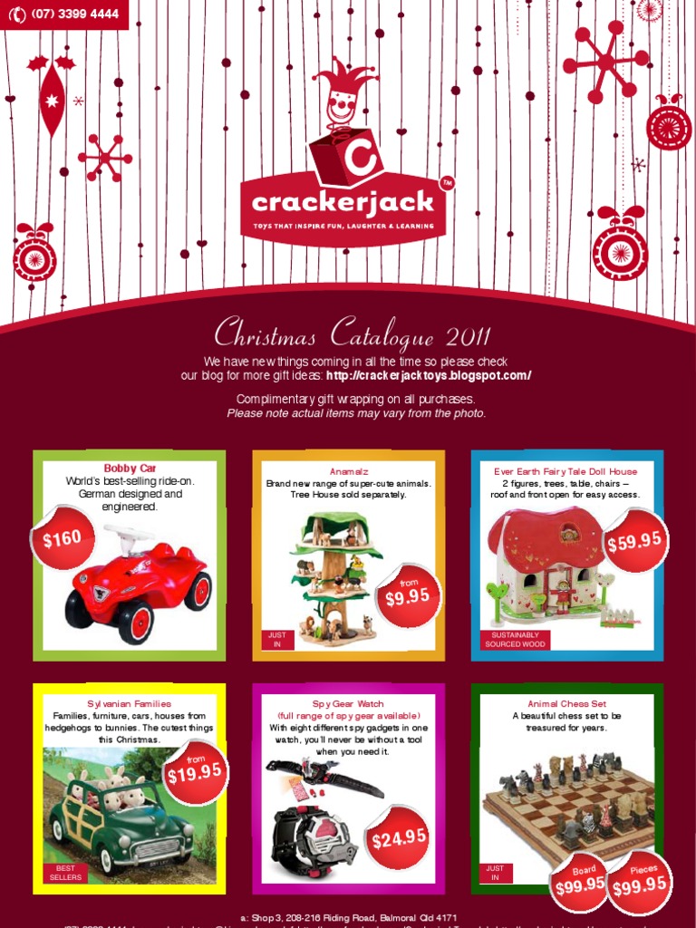 Crackerjack Xmas 11 Cat | PDF | Toys | Leisure
