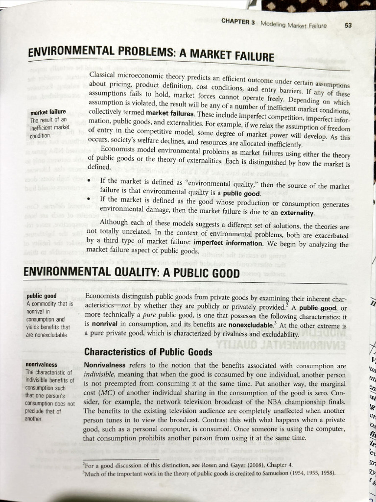 Unit 2 Market Failure From Env Eco Book (Part2) | PDF