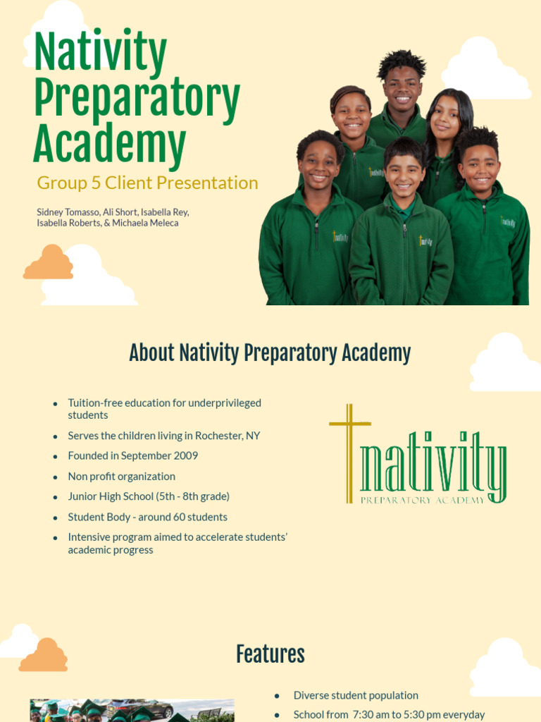 Nativity Preparatory Academy | PDF | Volunteering | Millennials