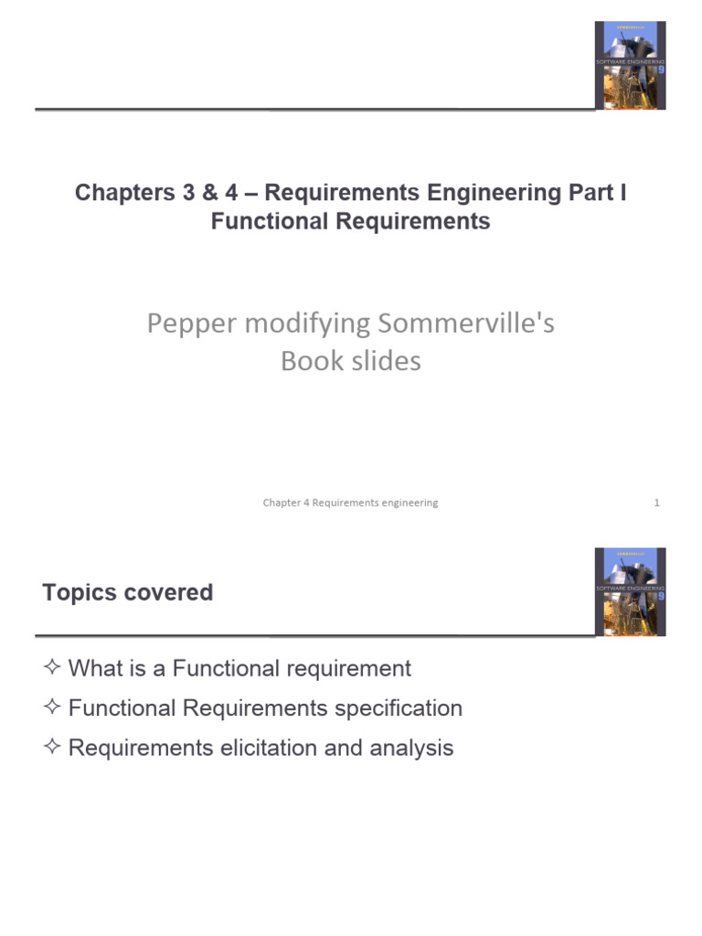 Requirements Spec Minimal | PDF | System | Specification (Technical ...