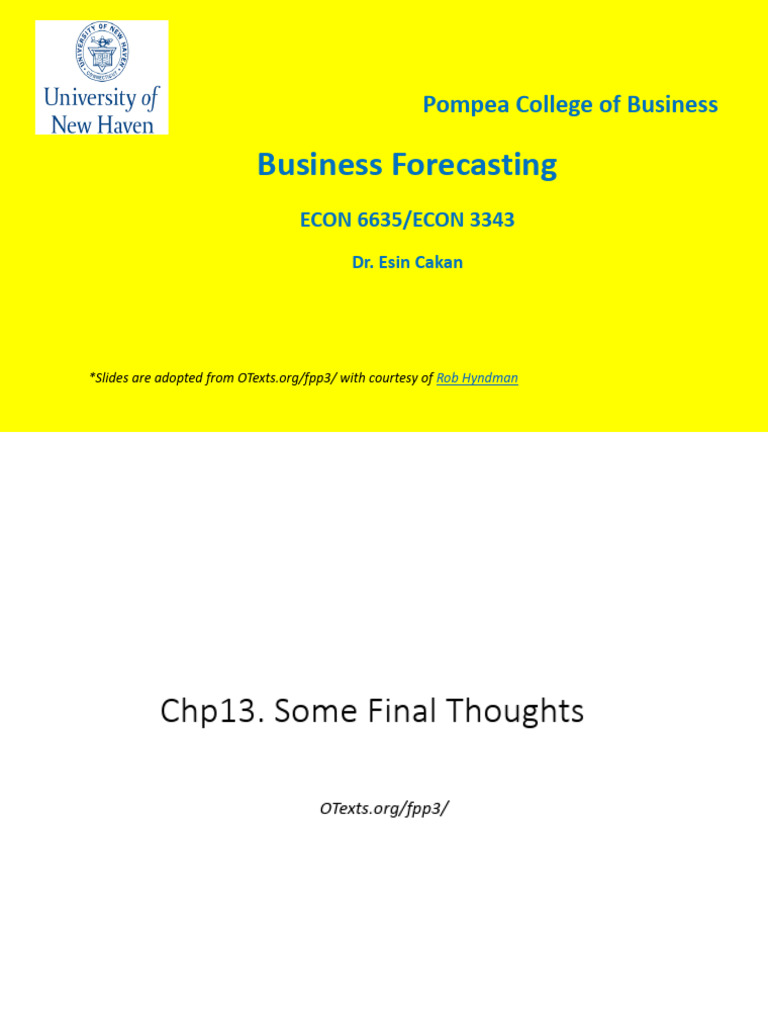 chp13 SomeFinalThoughts | PDF | Applied Mathematics
