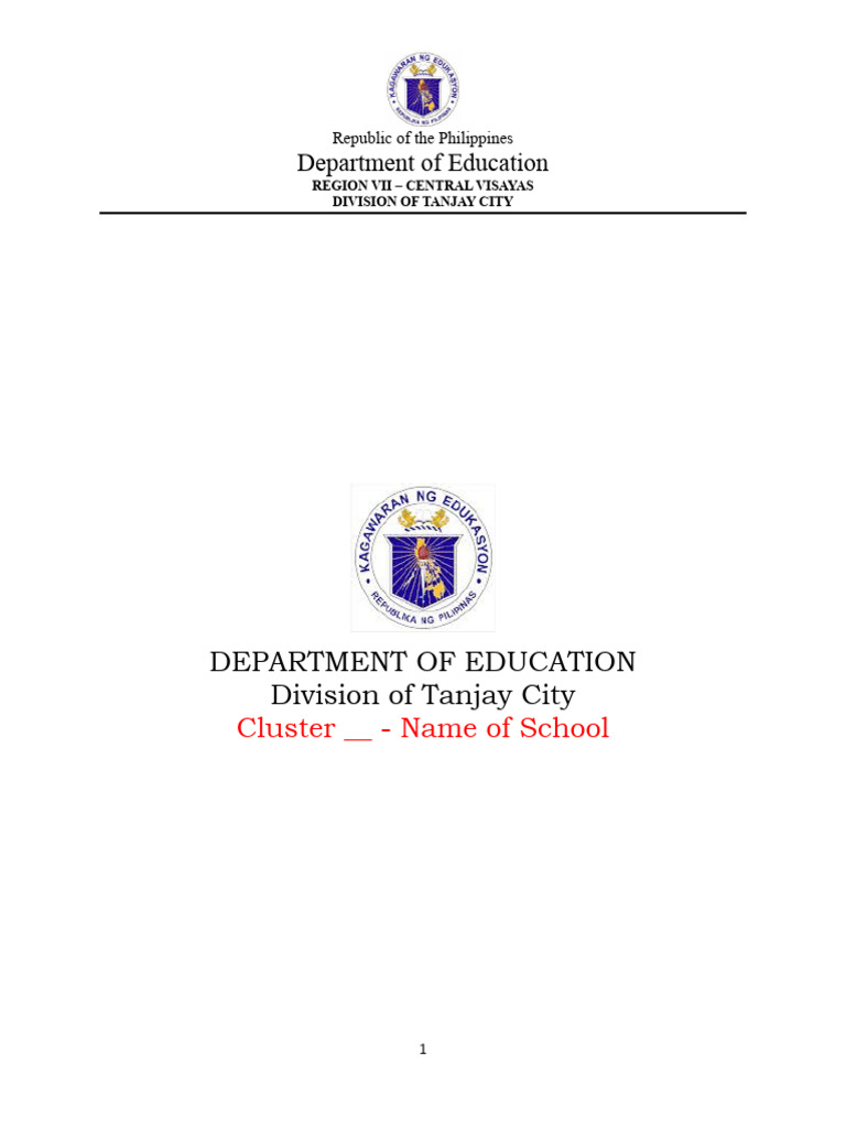School CSM Report Template | PDF | Sampling (Statistics) | Teachers
