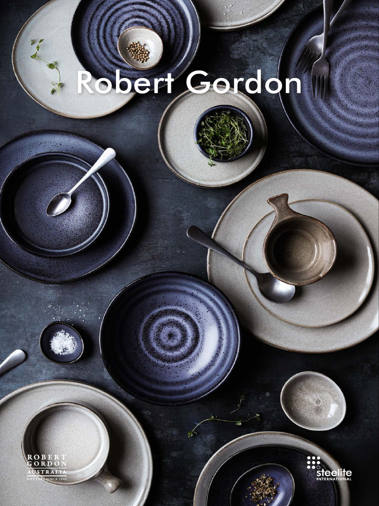 Robert Gordon | PDF | Pottery | Tableware