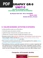 Grade 9 Geography: Units 5 & 6 Worksheet | PDF | Ethiopia | Agriculture