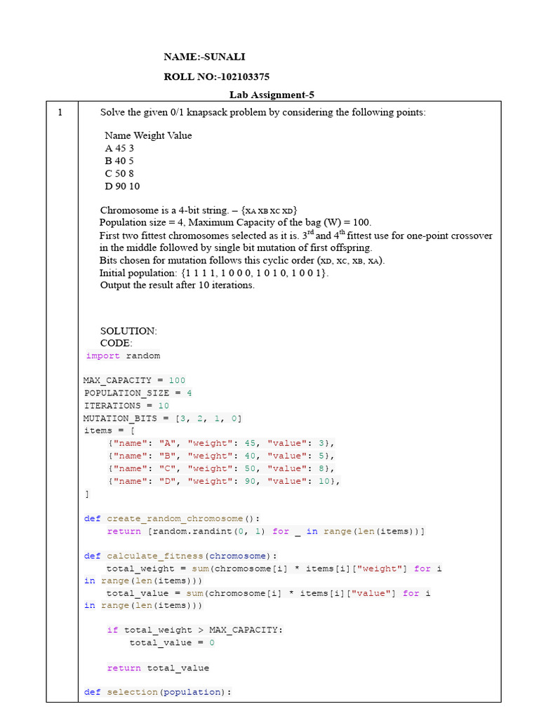 Sunali Assignment 5 | PDF | Mathematical Logic | Computer Science
