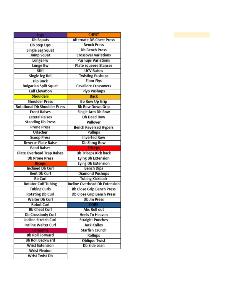 Lista Exercicios-15-08-2023 | PDF | Anatomical Terms Of Motion | Musculoskeletal System