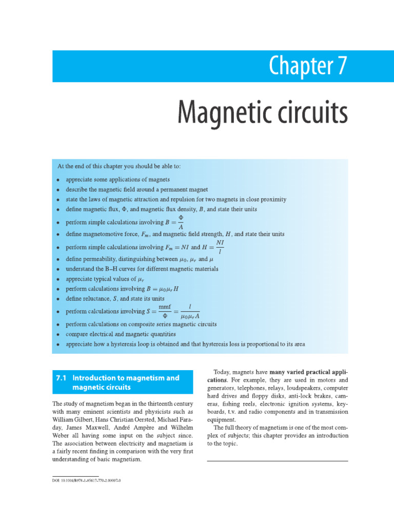 Magnetic Circuits | PDF