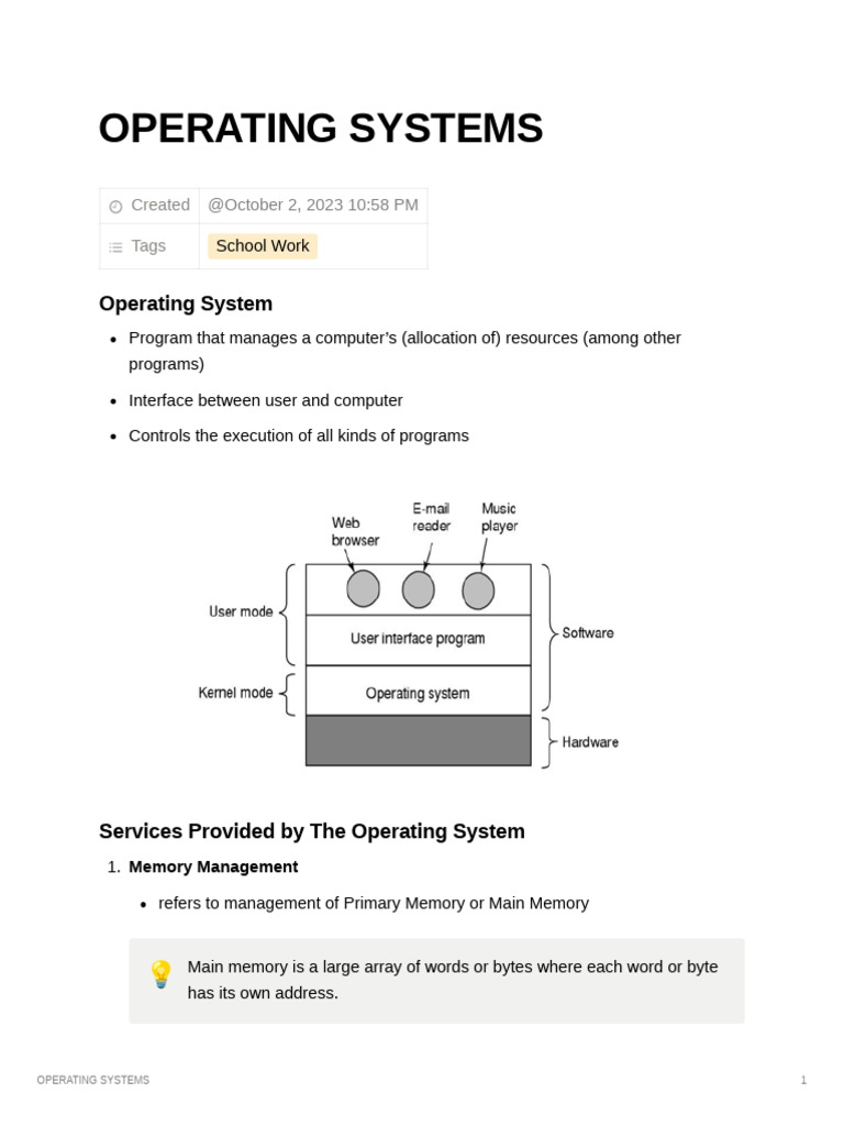Operating Systems | PDF | Operating System | Process (Computing) Operating Systems | PDF | Operating System | Process (Computing)