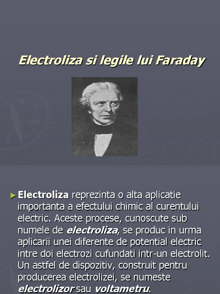 Electroliza Si Legile Lui Faraday | PDF