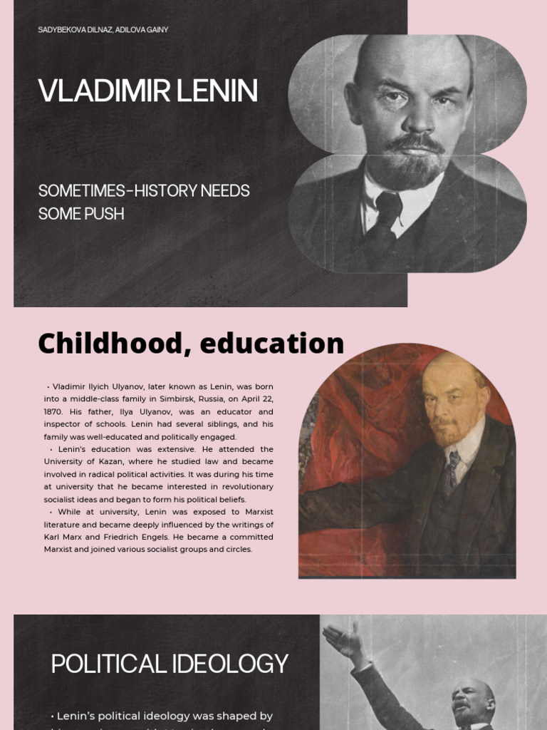 Lenin | PDF | Vladimir Lenin | Bolsheviks