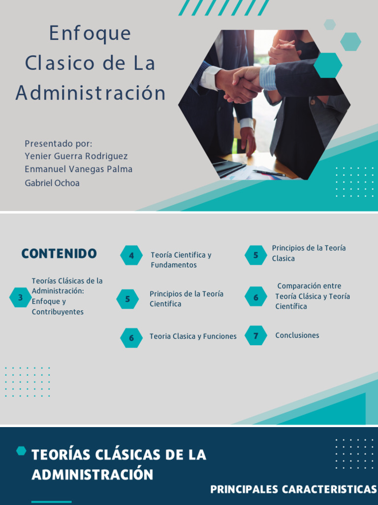Enfoque Clasico de La Administracion | PDF | Economias