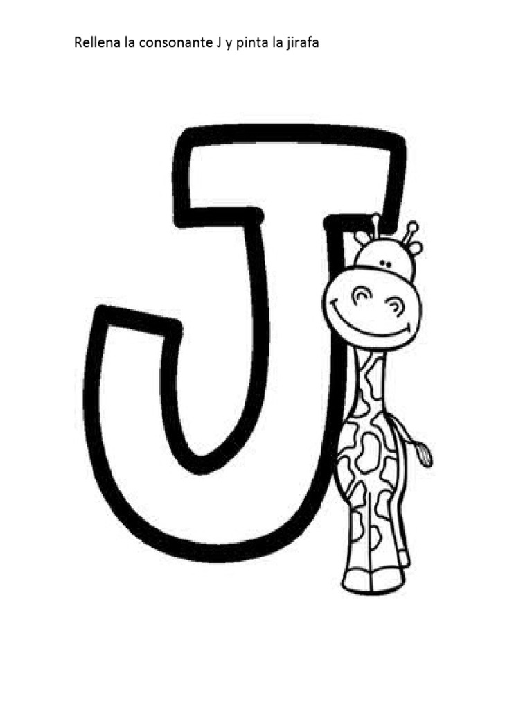 Rellenar Letra J | PDF