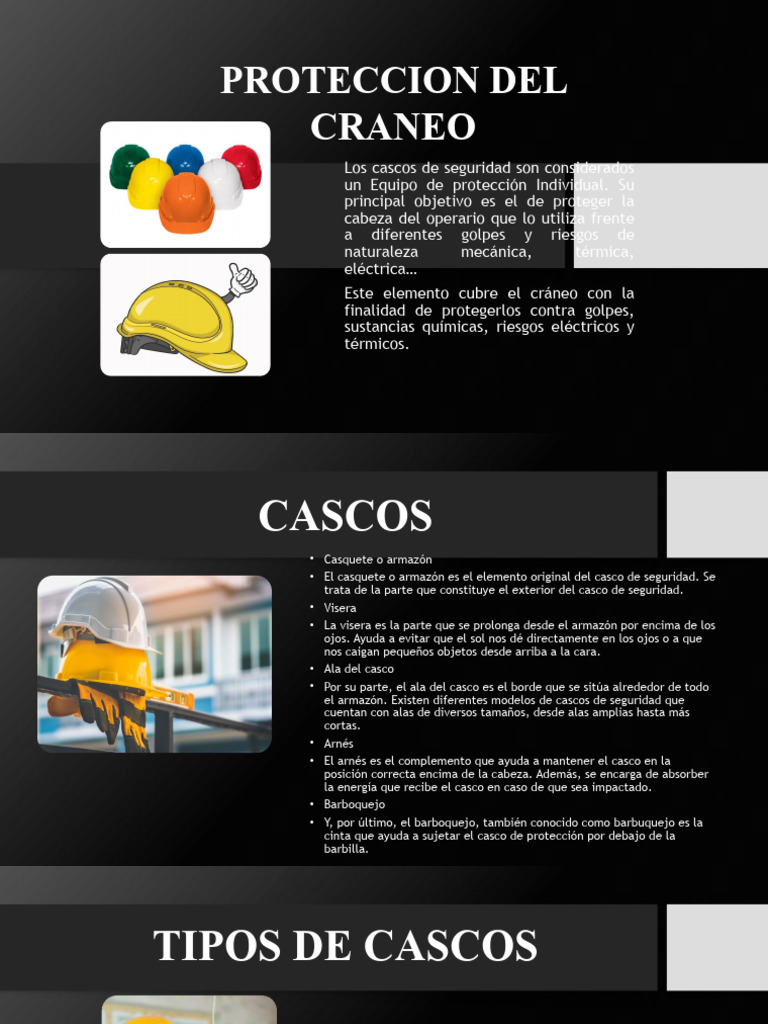 Presentación 1 | PDF | Casco