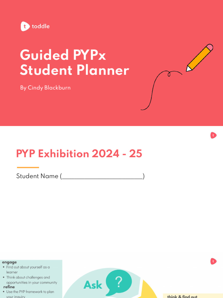 Guided PYPx Student Planner | PDF | Goal | Learning