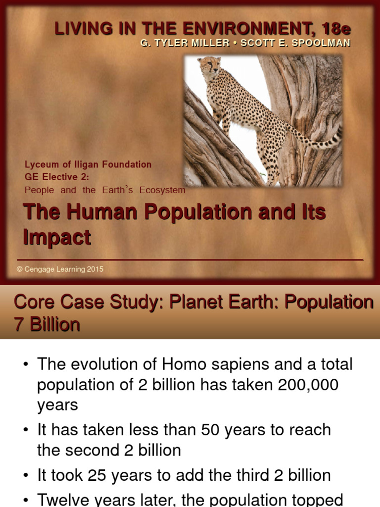 Human Population and Its Impact | PDF | Total Fertility Rate ...