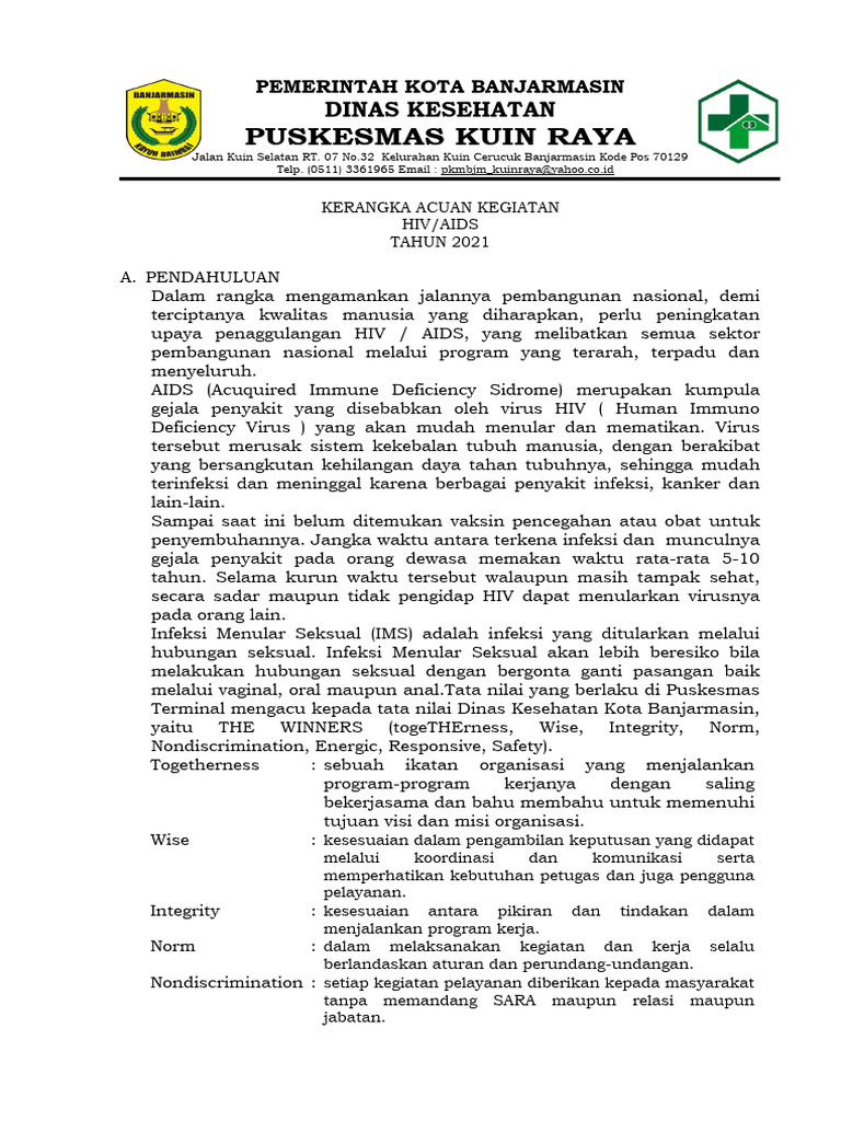 KAK HIV 2021 New | PDF