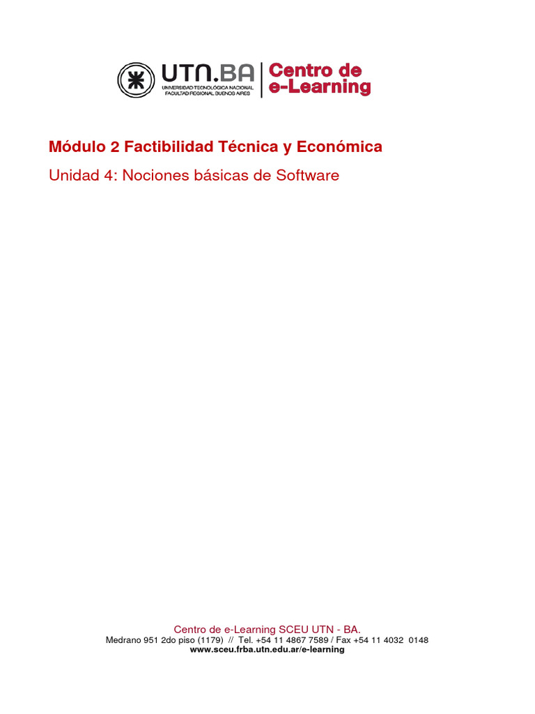 Unidad 4 M2 Nociones Basicas de Software V2 | PDF | Software | Fotovoltaica