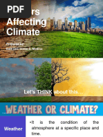 CLIMATE Grade 9 | PDF