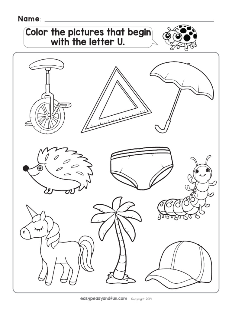 Alphabet-Worksheets-U | PDF