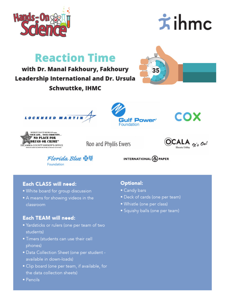 2021 03 Reaction Time 2 | PDF | Mental Chronometry | Experiment