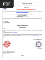 NDA 153rd Course Joining Letter | PDF
