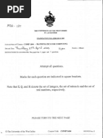 CSEC Integrated Science Paper 1 Answer Sheet - XLSX - Sheet1 | PDF