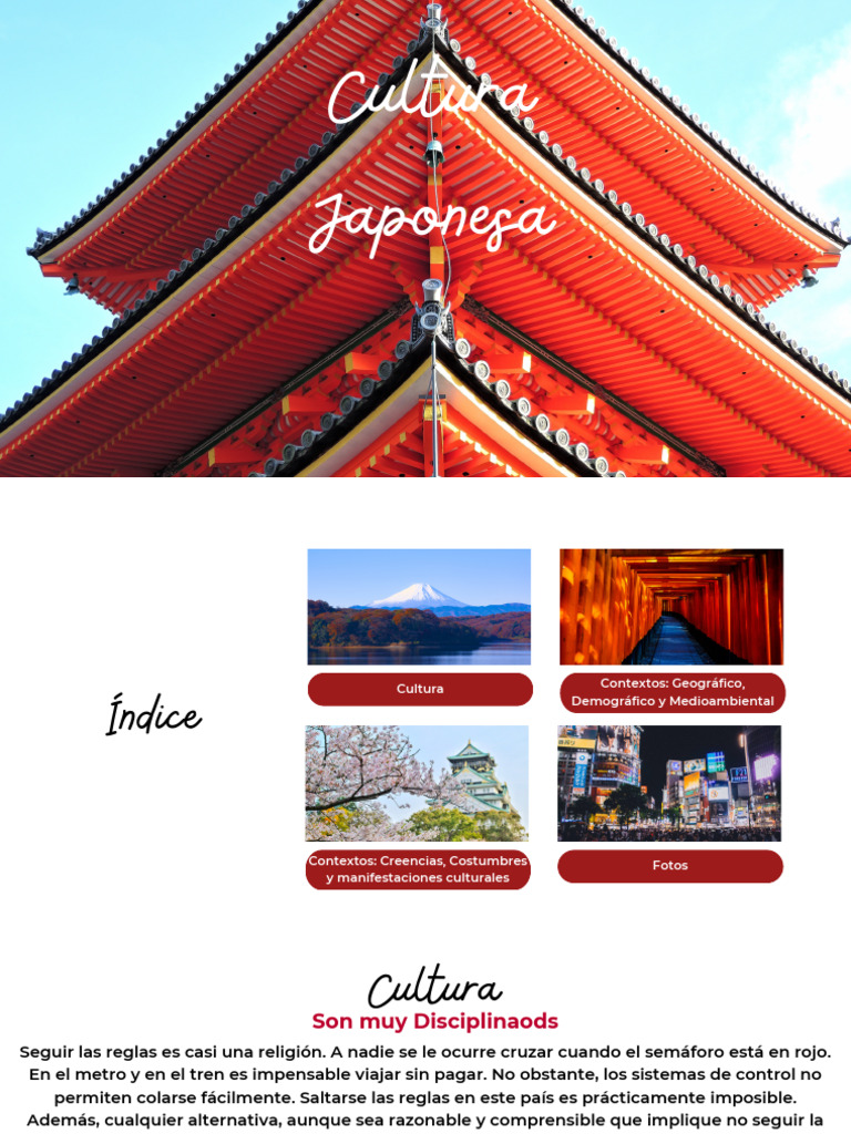 Cultura Japonesa | PDF | Japón