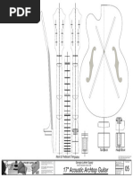 Fender Telecaster Printable Headstock Template PDF | PDF