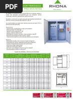Transformador 500 KVA TRANSFORMADORES IESSA - FICHA TECNICA PEDESTAL TRIFASICO NORMA NMX-J-285 ...