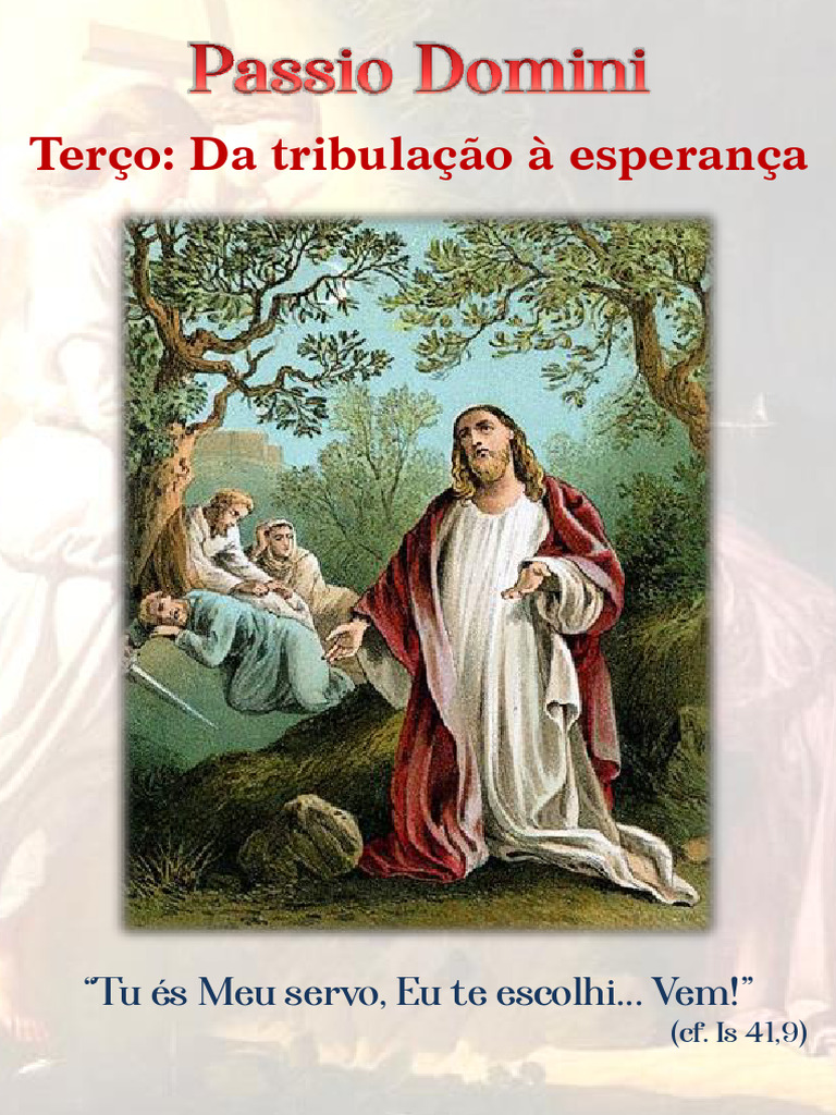 Passio Domini - Terco - Da Tribulacao A Esperanca | PDF | Papa | Amor