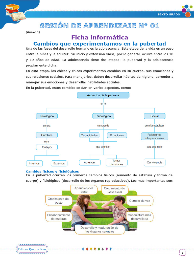 Anexo de Sesiones de Aprendizaje - Semana 1 - UD II - Editora Quipus Perú | PDF | Patógeno | San ...