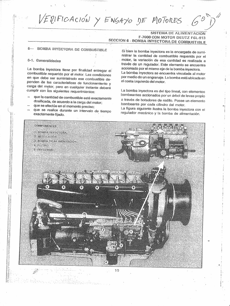 Verificacion y Ensayo de Motores | PDF