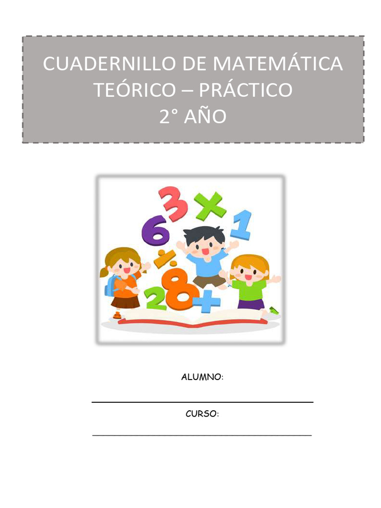 Cuadernillo de Matem Tica Te Rico PR Ctico 2 | PDF | Entero | Rectángulo