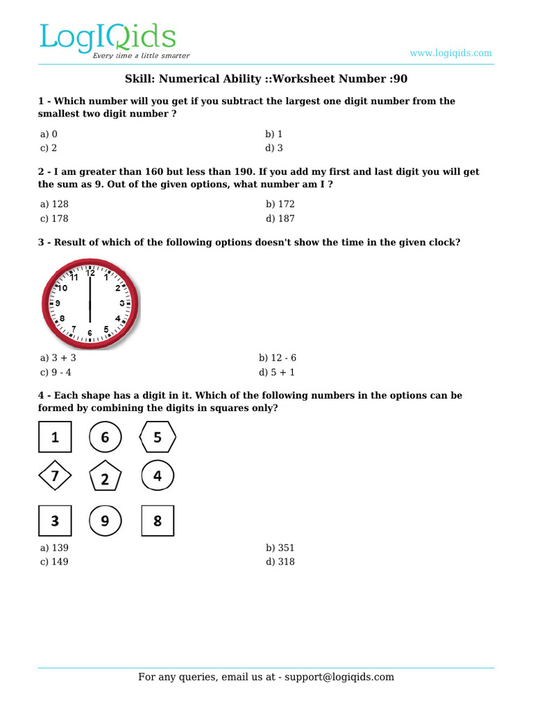 Numberical Ability2 | PDF | Mathematical Notation | Arithmetic
