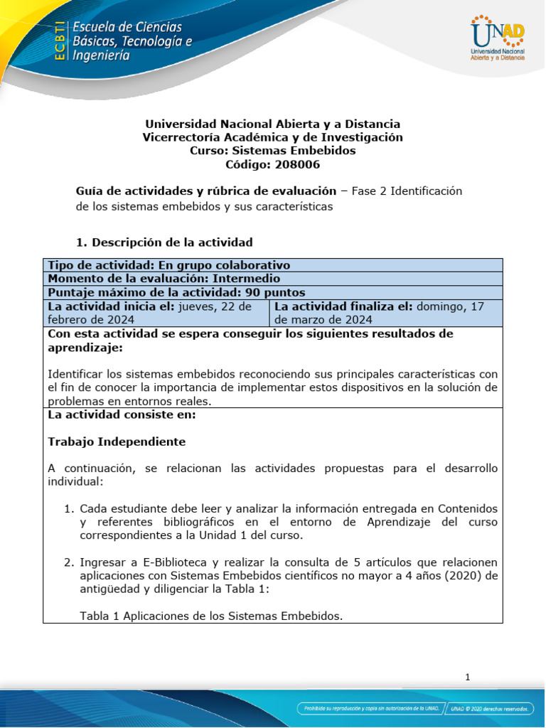 Guia de Actividades y Rúbrica de Evaluación - Fase 2 Identificación de ... Guia de Actividades y Rúbrica de Evaluación - Fase 2 Identificación de ...