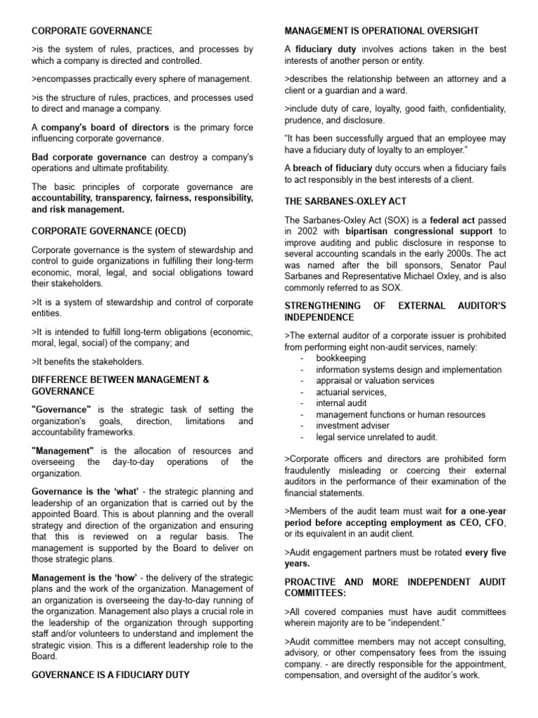 Gov Risk | PDF | Corporate Social Responsibility | Corporate Governance