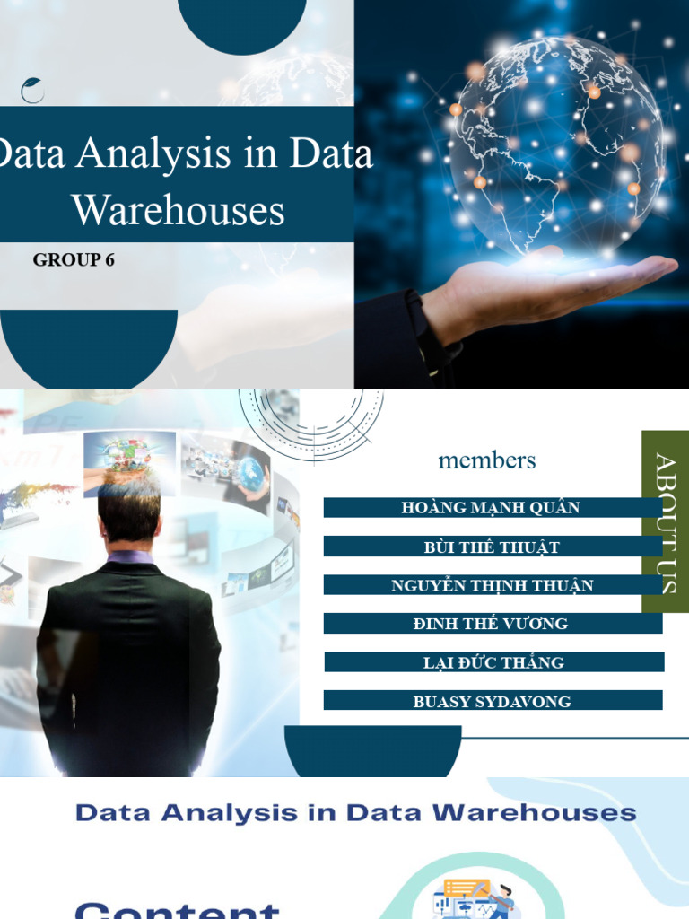 Data Analysis in Data Warehouses Group 6 | PDF | Performance Indicator | Computing