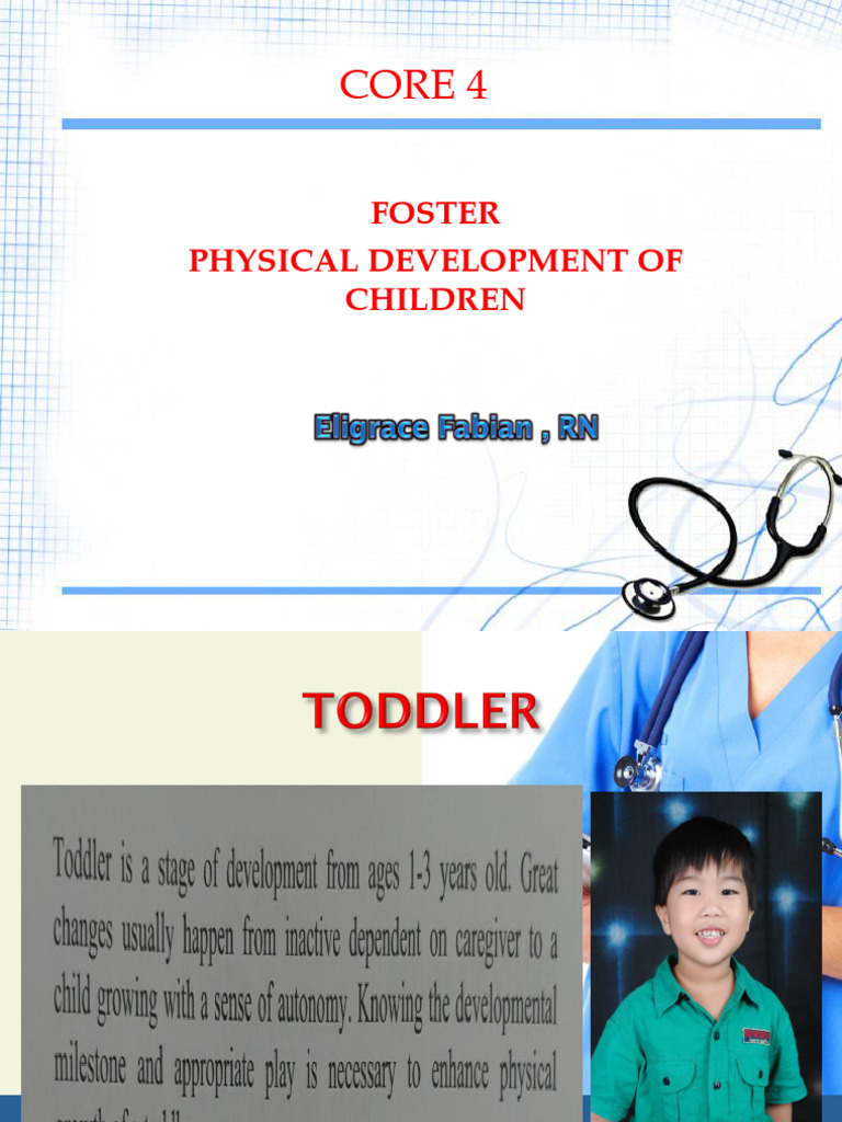 Foster the physical development of children | PDF