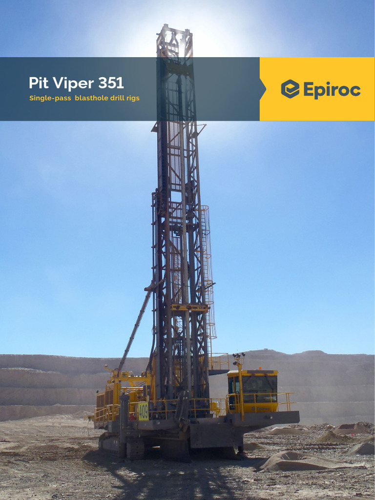 Epiroc PV351 | PDF | Horsepower | Engines