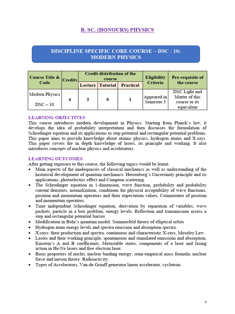 Physics Syllabus Sem 4 | PDF | Bipolar Junction Transistor | Operational Amplifier