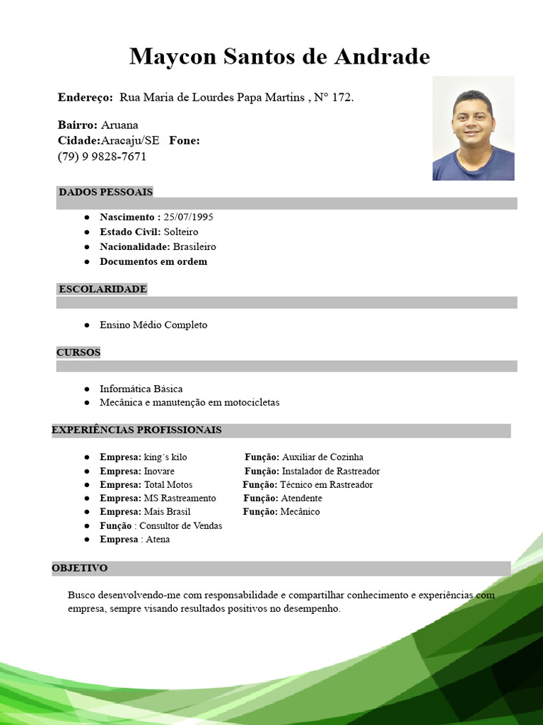 Maycon Santos de Andrade - Docx1 | PDF