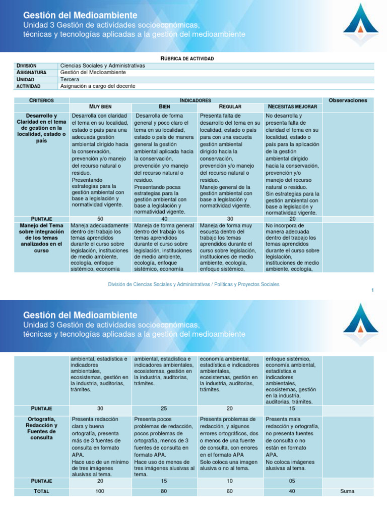 PGMA - R Brica ACD - 2024 | PDF | Entorno natural | Estadísticas