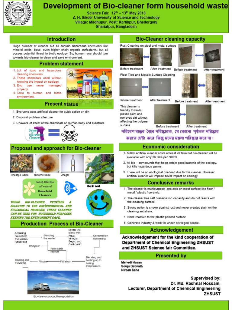 BioCleaner | PDF | Waste | Plastic