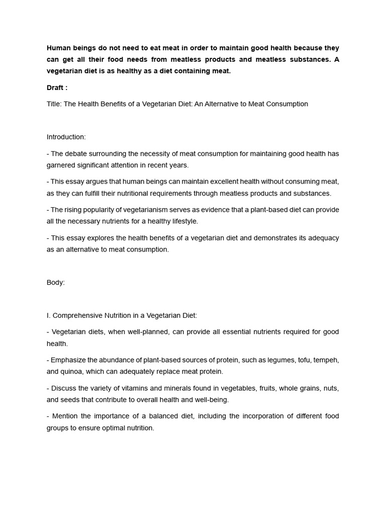 Academic Essay 2 Jul | PDF | Diet (Nutrition) | Diet & Nutrition