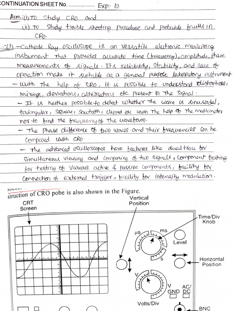 EIT Exp7 CRO Troubleshooting | PDF | Information And Communications Technology | Film And Video ...