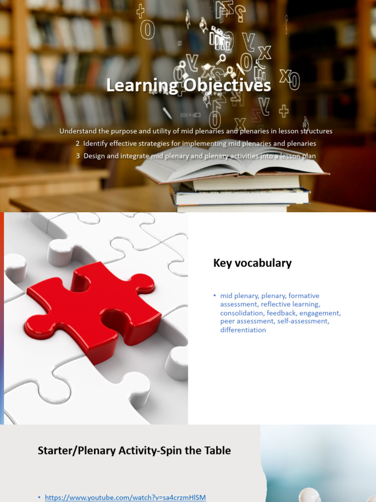 Effective Mid Plenary Strategies Guide | PDF | Cognitive Science ...