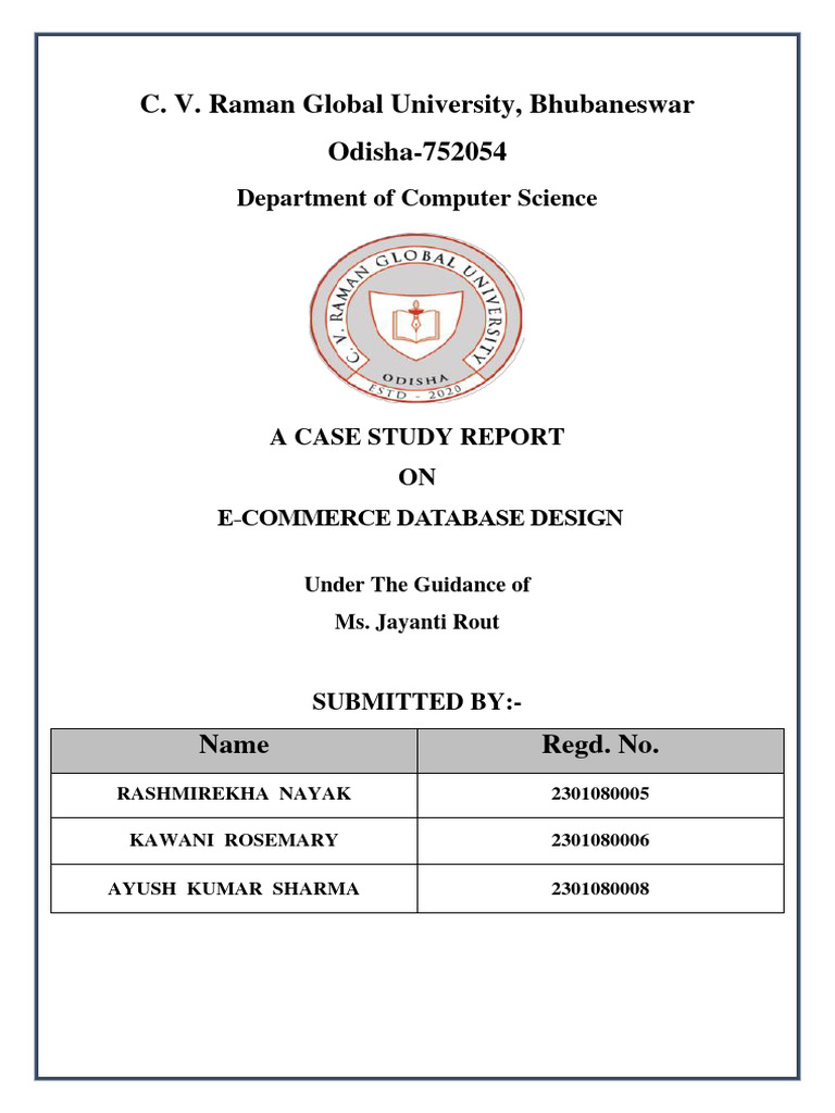 Bds Case Study | PDF | Databases | Data