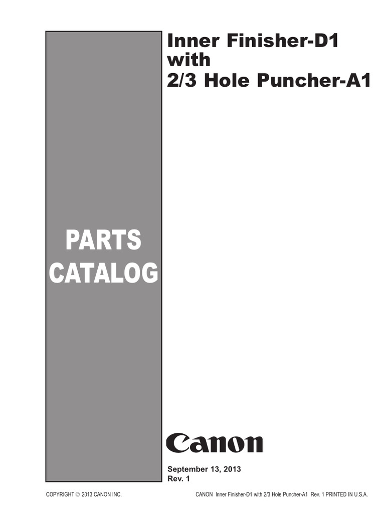 Inner Finisher-D1 With 2 3 Hole Puncher-A1 PC Rev1 091313 | PDF | Belt ...