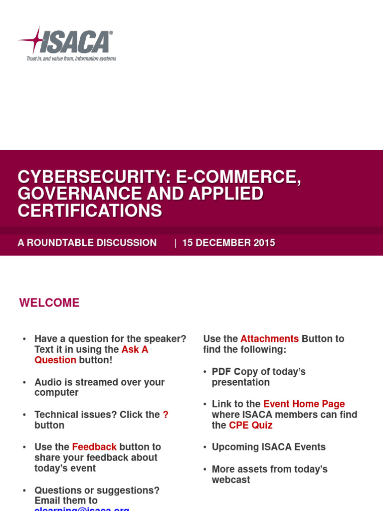 Cybersecurity Ecommerce 131983 Pdf Security Computer Security